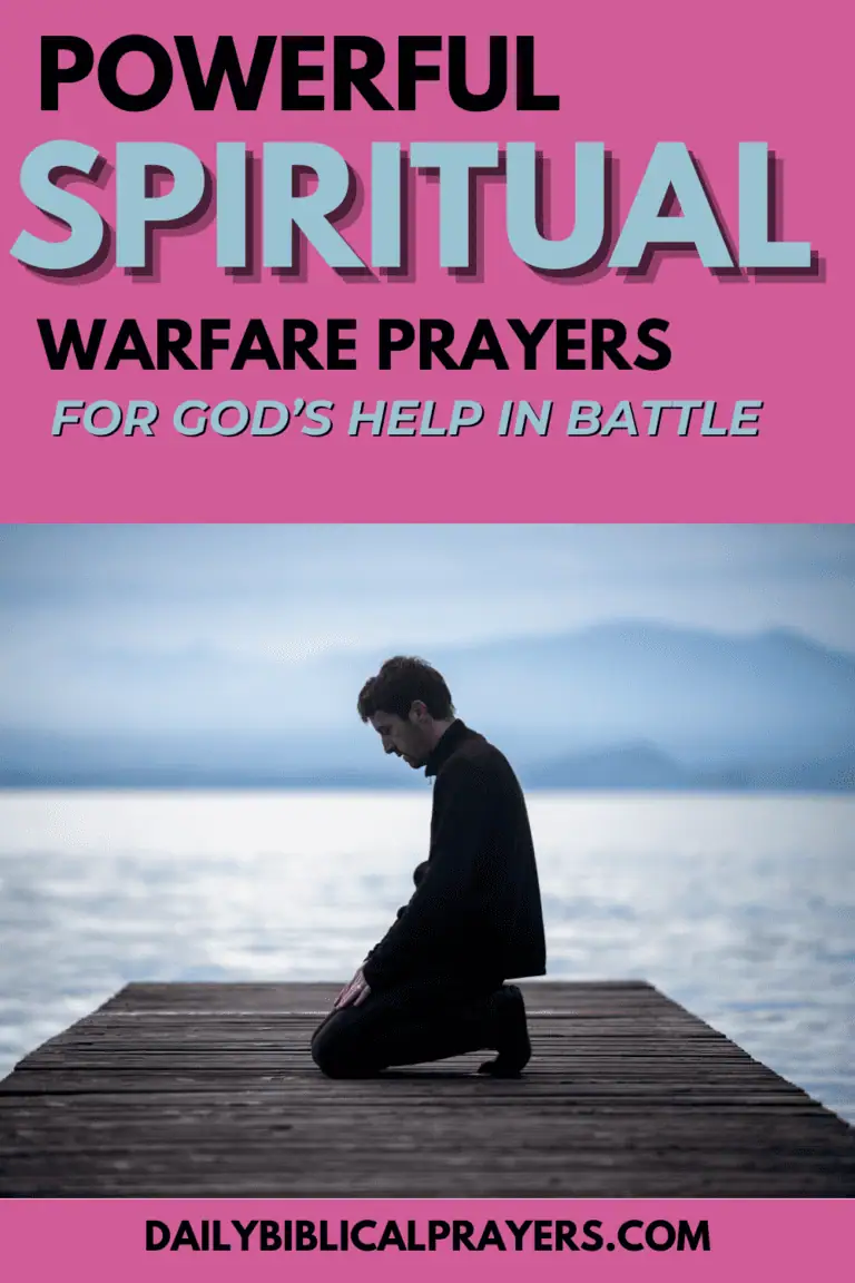 Powerful Spiritual Warfare Prayers For God’s Help In Battle - daily ...