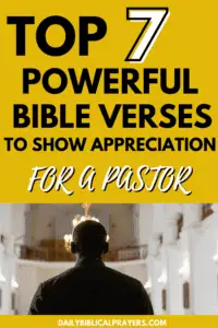 Top 7 Powerful Bible Verses to Show Appreciation for a Pastor - daily ...