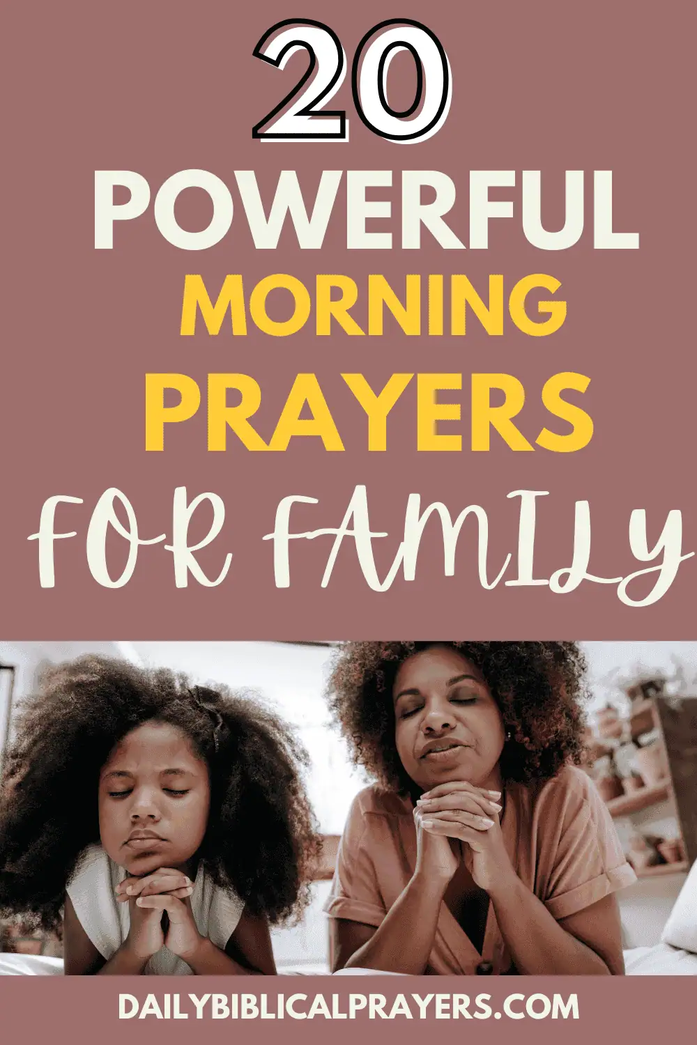 20 Powerful Morning Prayers for Family Protection and Peace - daily ...