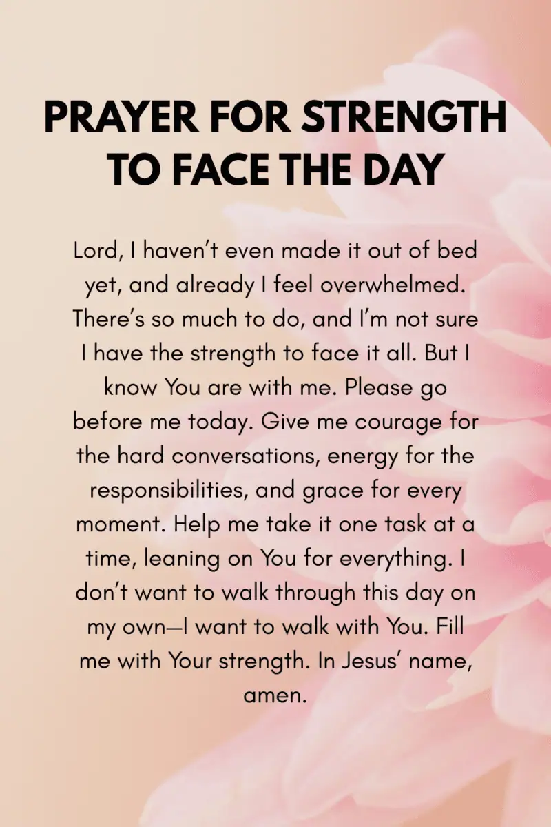 50 Powerful Prayers for Comfort and Strength - daily biblical prayers
